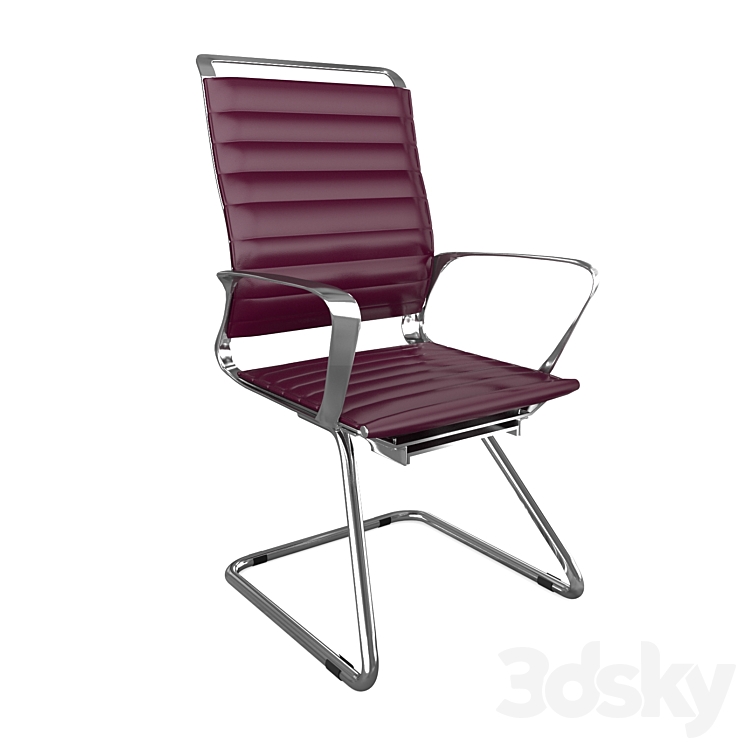 UNIVERSAL fixed With metal legs - Office furniture - 3D model
