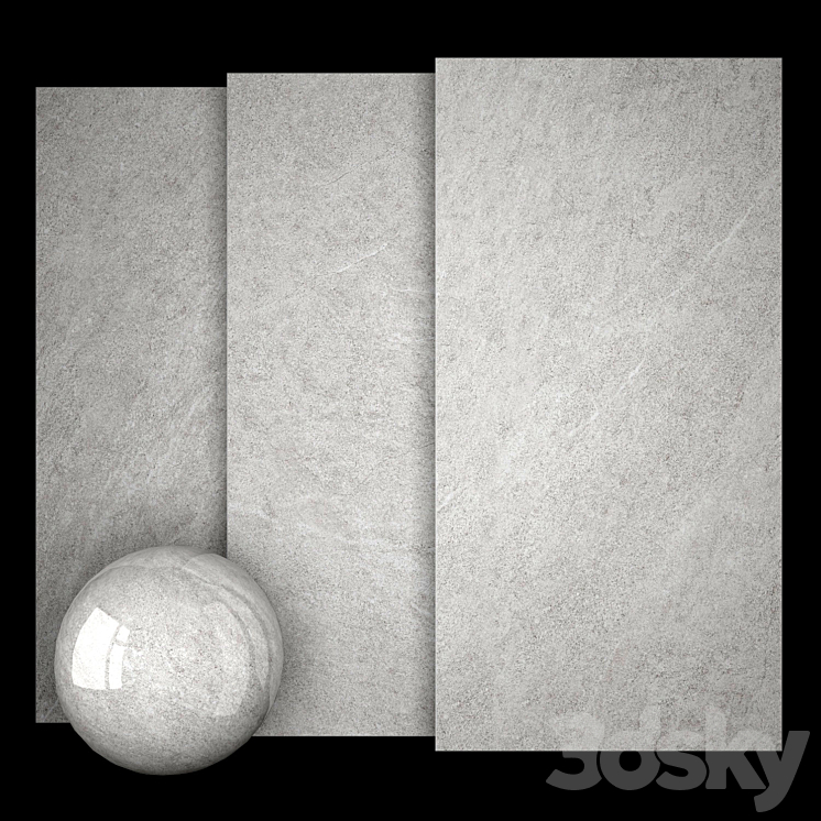 Nature gray - Stone - 3D model