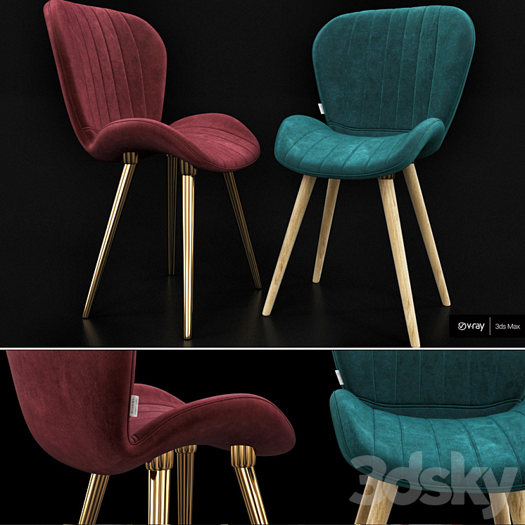 Chair orleans - Chair - 3D model