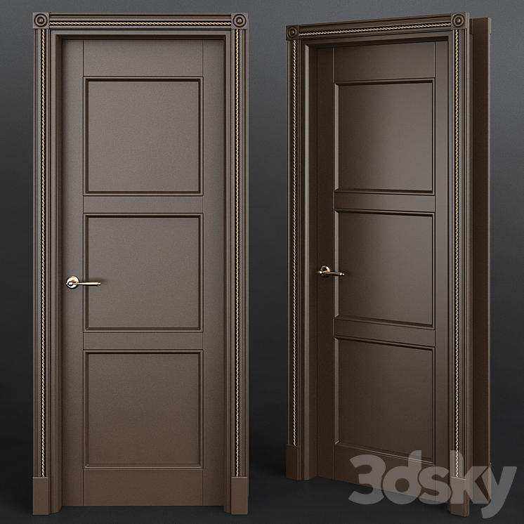 Interior Doors Premium Pro No. 30 - Doors - 3D model