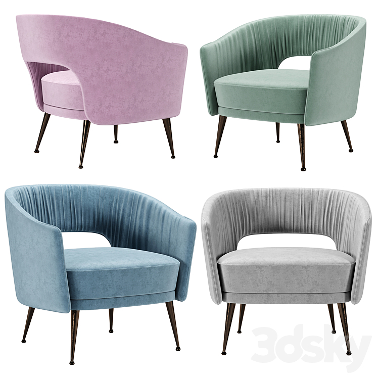 Stola armchair - Arm chair - 3D model