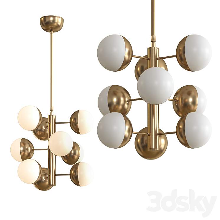 NV Gallery Goldeneye Pendant Lamp - Pendant light - 3D model