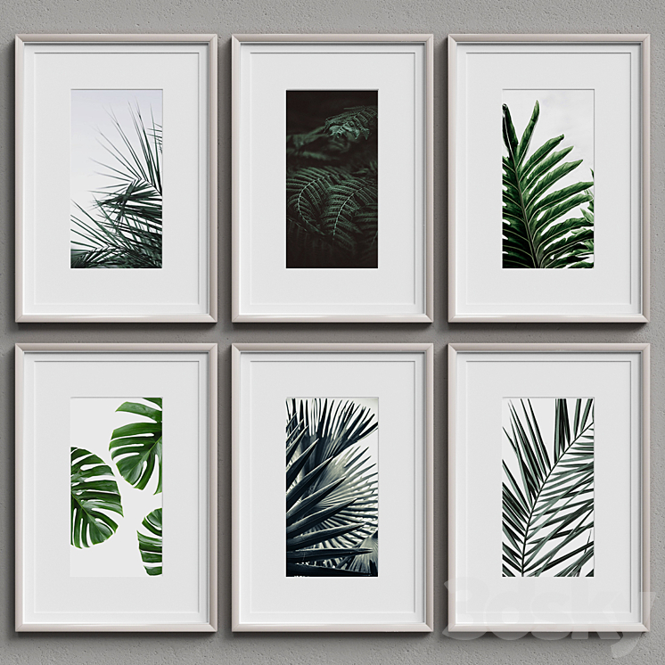 Nice Picture Frames Set 2 - Frame - 3D model