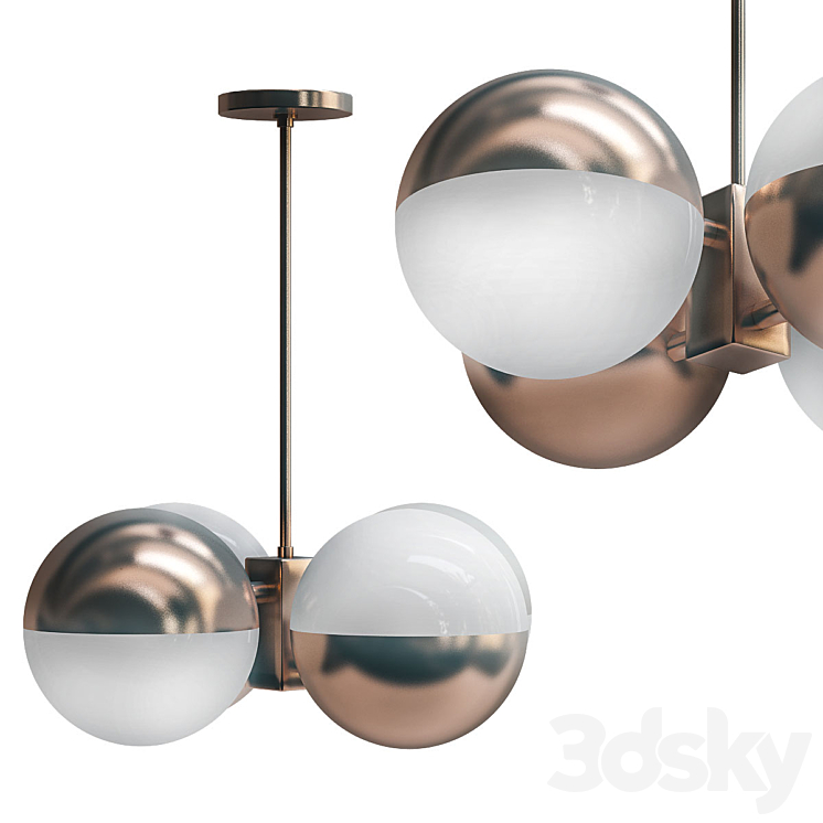 Pillar - Pendant light - 3D model