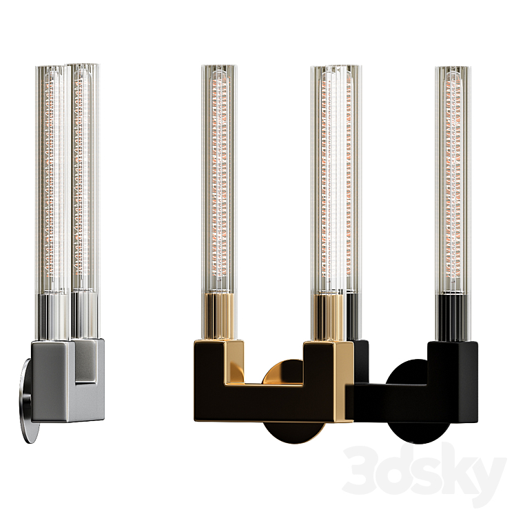 RH_American_Retro_002 - Wall light - 3D model