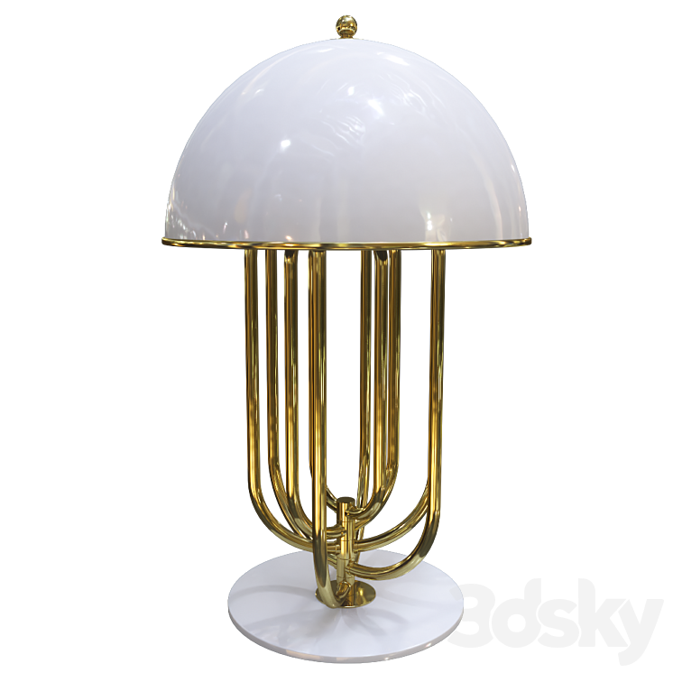 Turner table lamp - Table lamp - 3D model