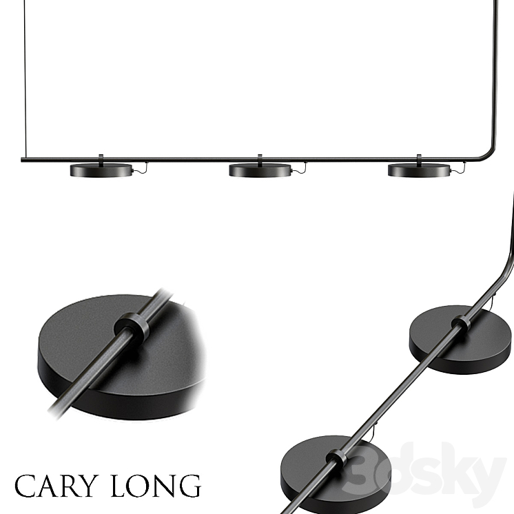 Cary_Long - Pendant light - 3D model