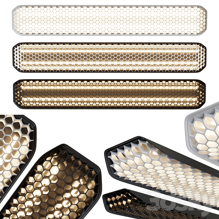 Modular Lighting Instruments Vaeder - Ceiling lamp - 3D model