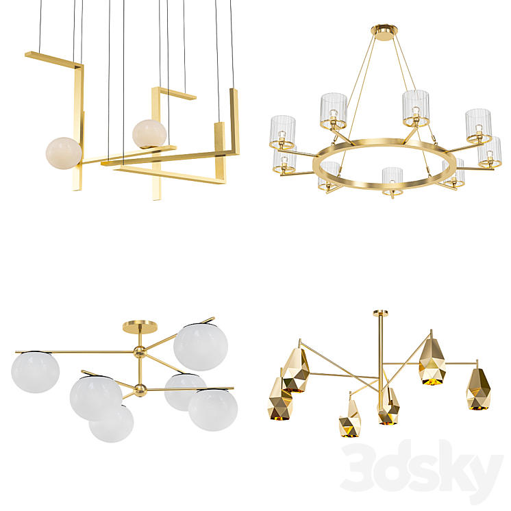 set125 - Pendant light - 3D model