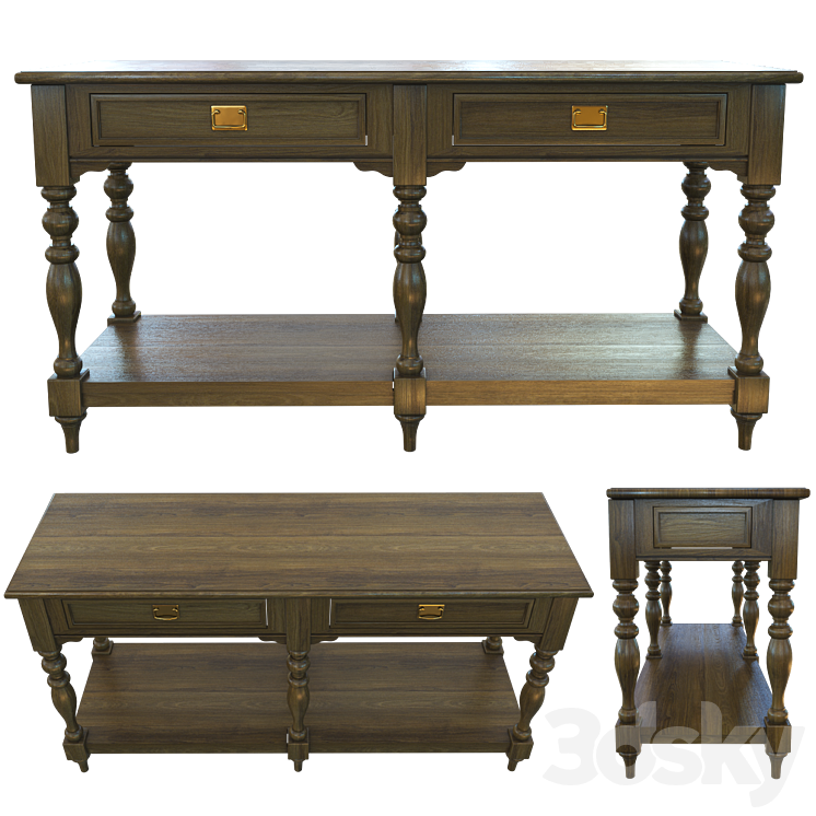 Classic console - Console - 3D model