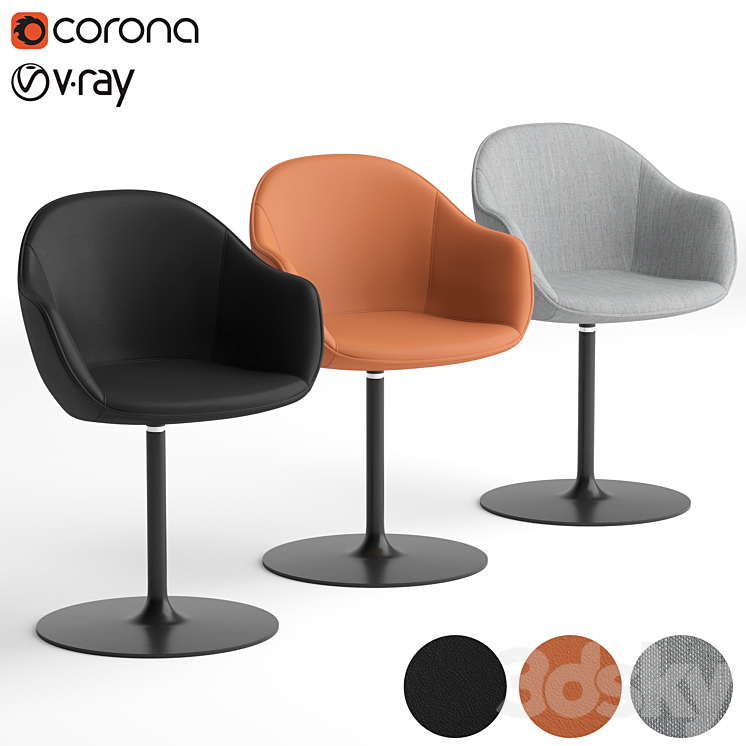 Alias New Lady Soft Calyx chair - Chair - 3D model