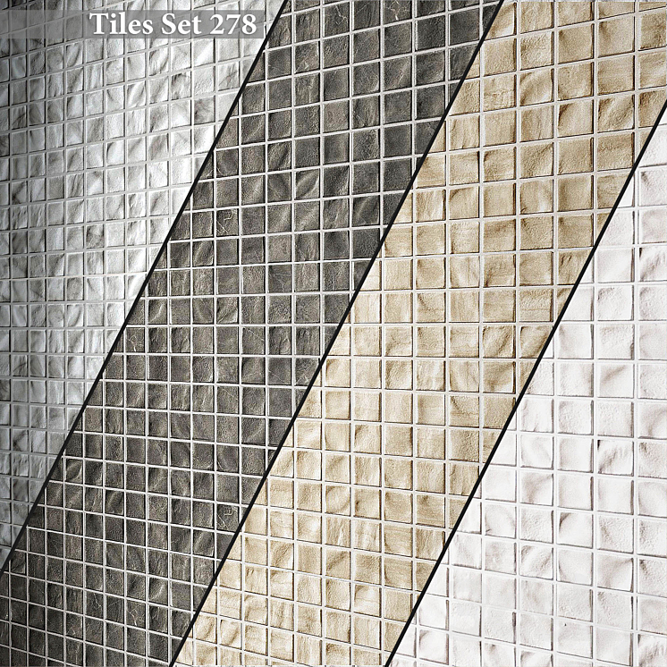 Tiles set 278 - Tile - 3D model