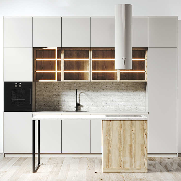 Kitchen 041 365x280H - Kitchen - 3D model