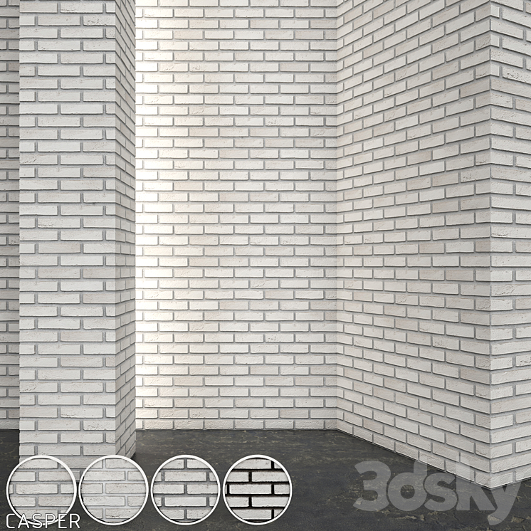 Vandersanden Brick Casper - Brick - 3D model