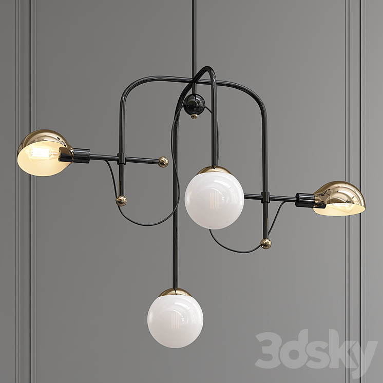 Fad - Pendant light - 3D model