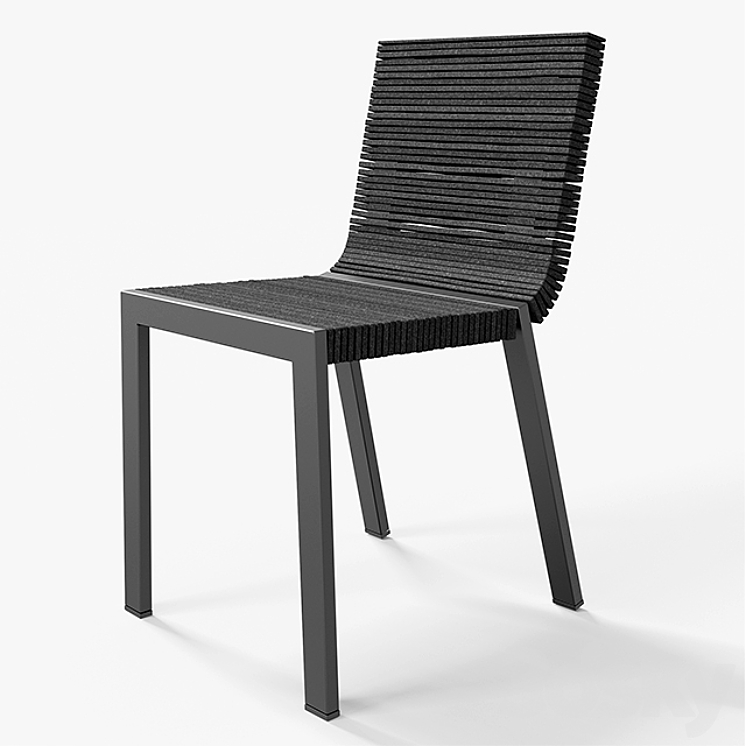 Lago steps - Chair - 3D model