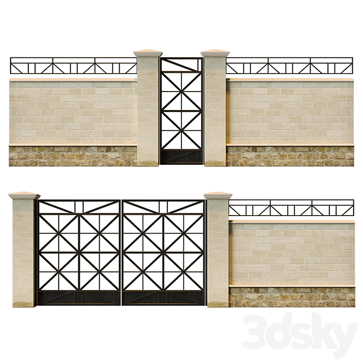 Fence - Fence - 3D model