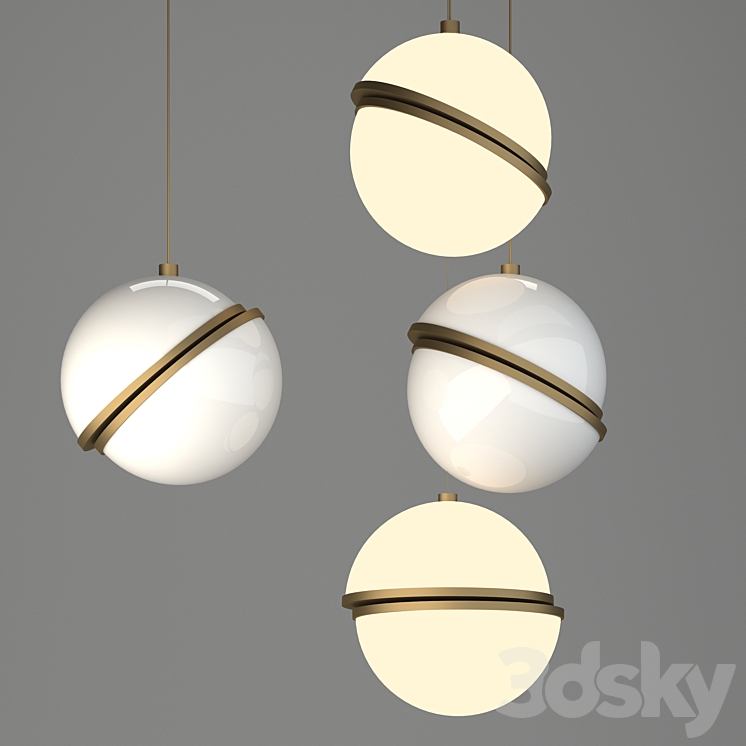 Lee broom lights - Pendant light - 3D model