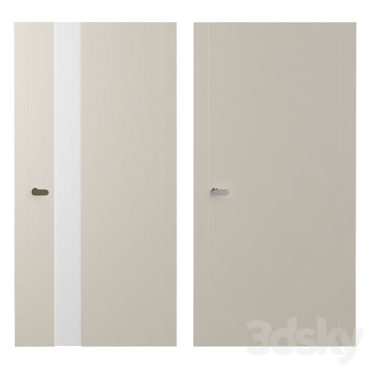 Сontemporary interior doors №27 - Doors - 3D model
