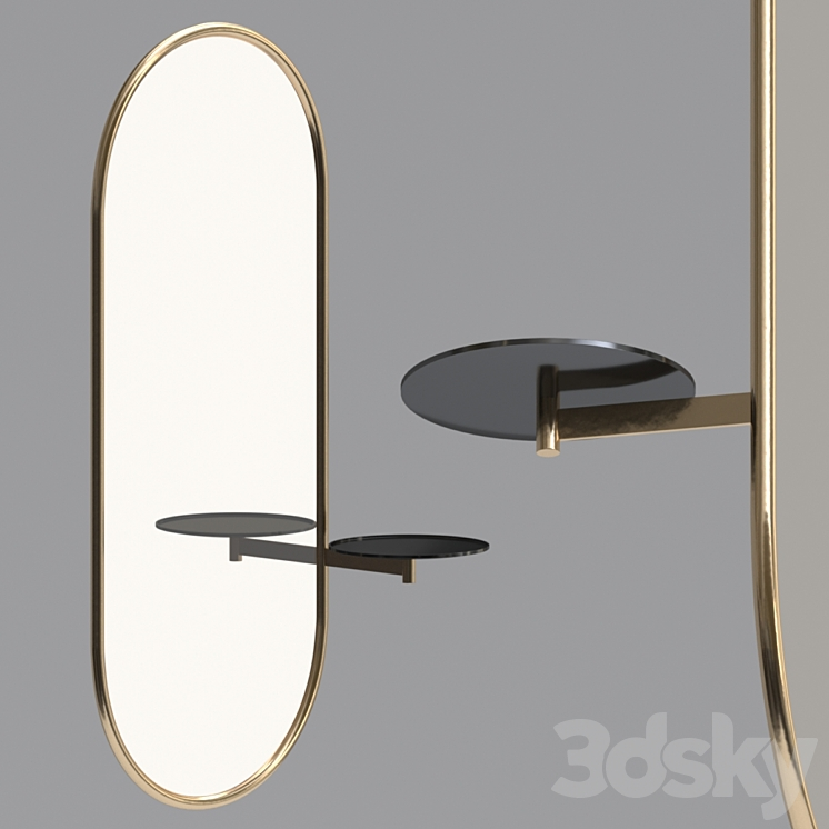 Michelle - Mirror - 3D model