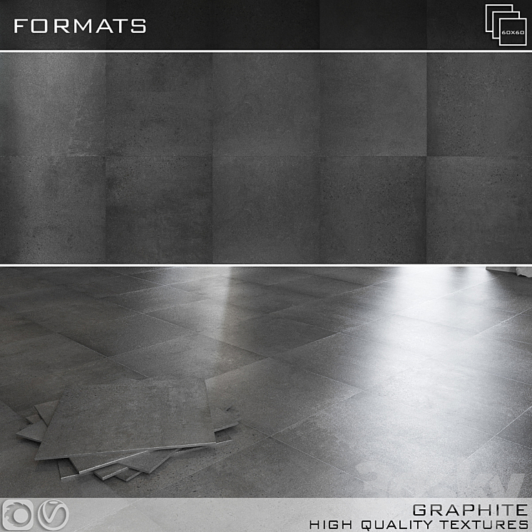 ABK GRAPHITE - Tile - 3D model