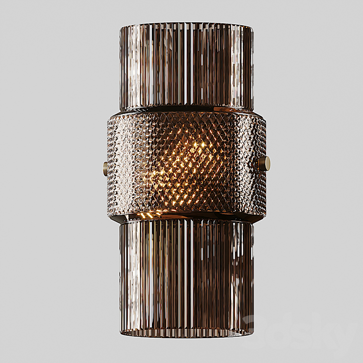 Mimo Wall Sconce by Oggetti - Wall light - 3D model