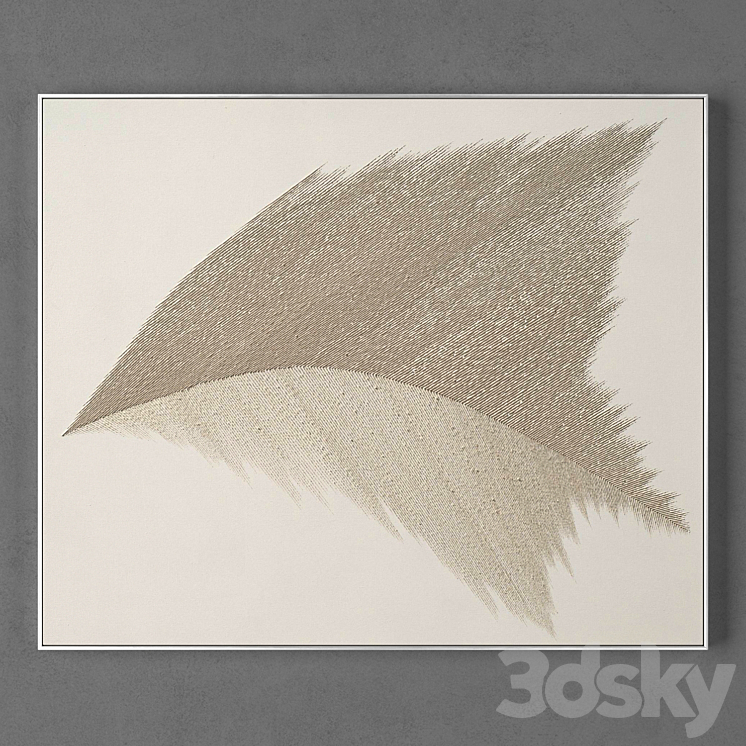 Painting_833 - Frame - 3D model