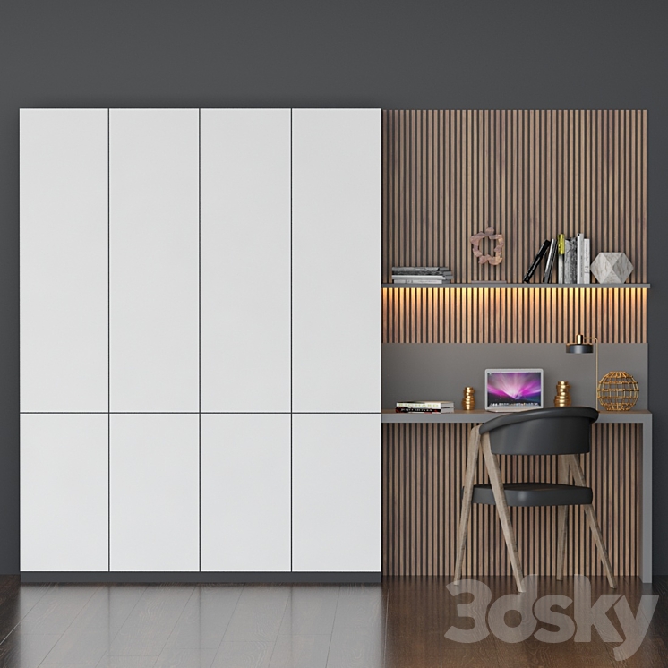 Workplace_17 - Office furniture - 3D model