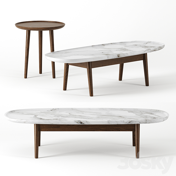MAD COFFEE TABLES by Poliform - Table - 3D model