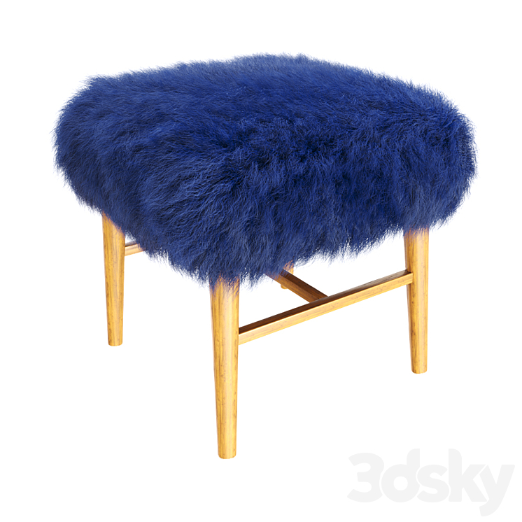 Nano Stool Ottoman - Other soft seating - 3D model