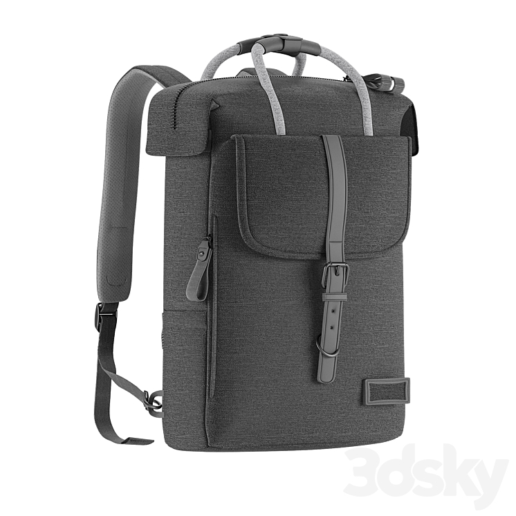 Modern Backpack 1 - Other decorative objects - 3D model