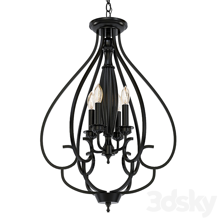 Dunnell 18 - Pendant light - 3D model