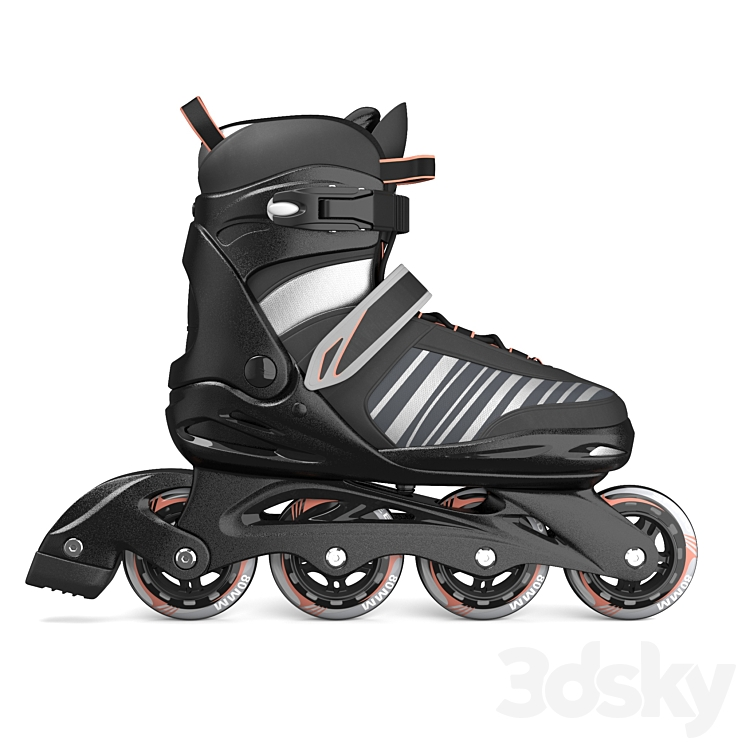 Inline skate - Sports - 3D model