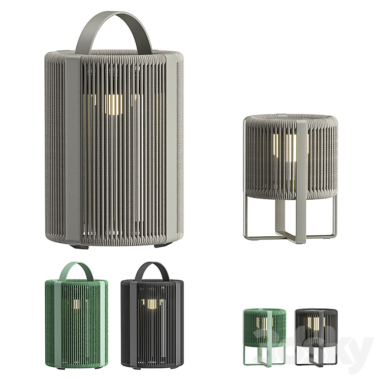 Royal Botania / Ropy street lights - Street lighting - 3D model