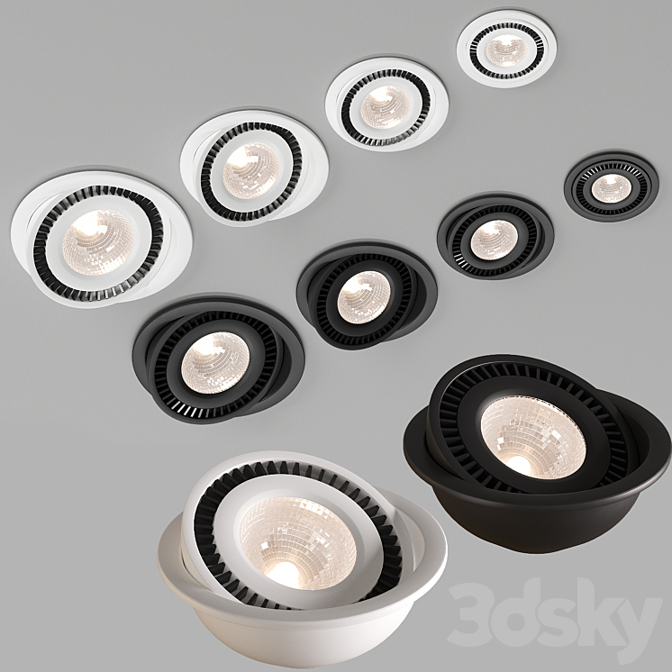 LED ceiling light Spot 003 - Spot light - 3D model