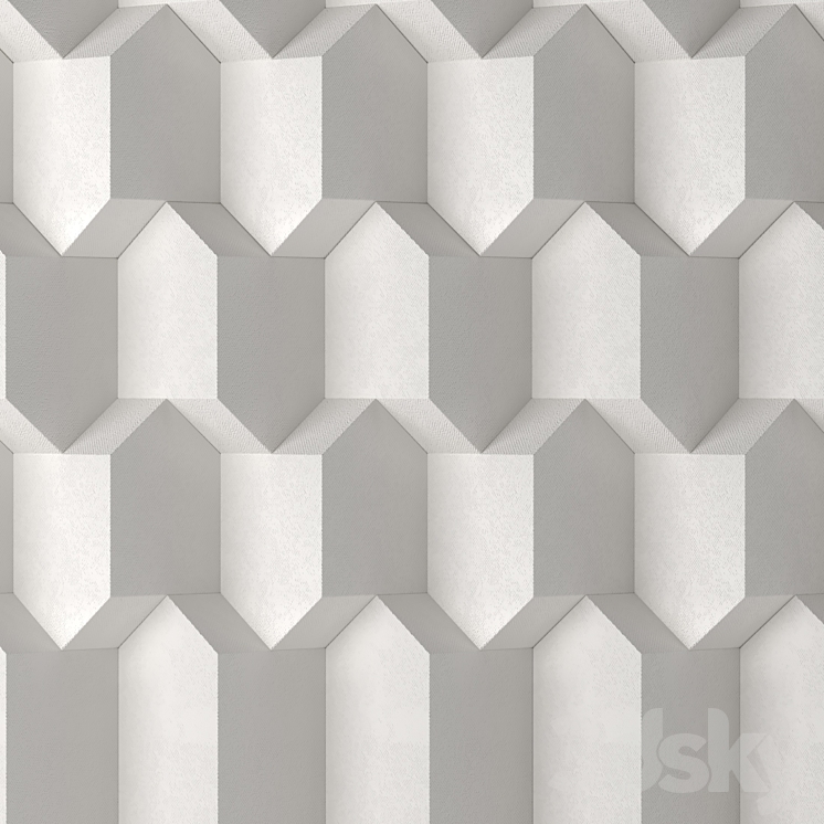 Tile mosaic 03 - Tile - 3D model