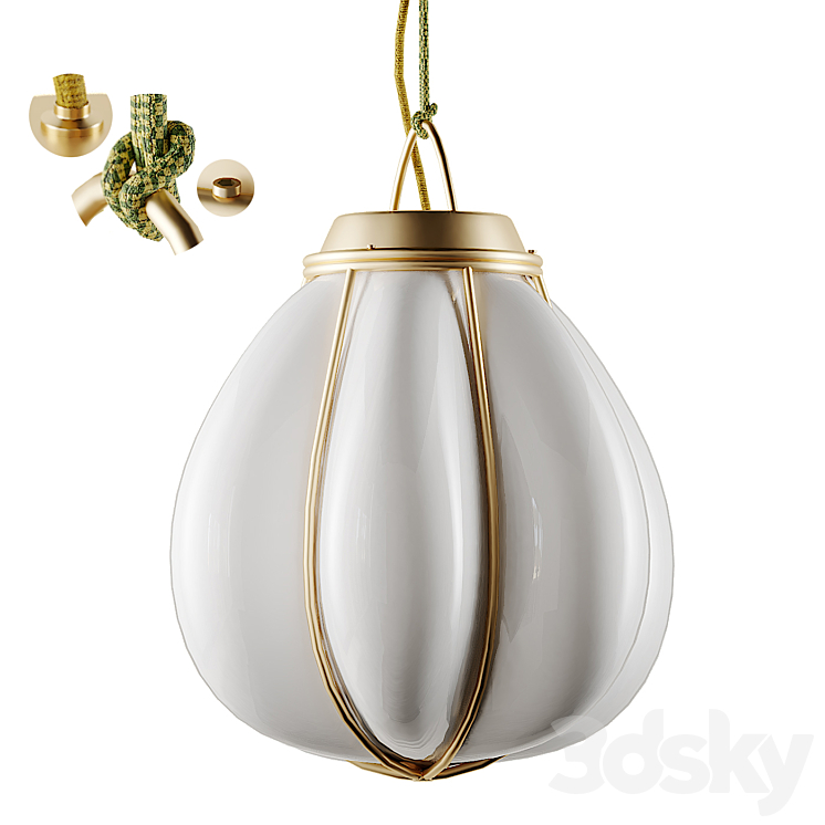 Hobo Pendant from Gustaf Nordenskiöld - Pendant light - 3D model
