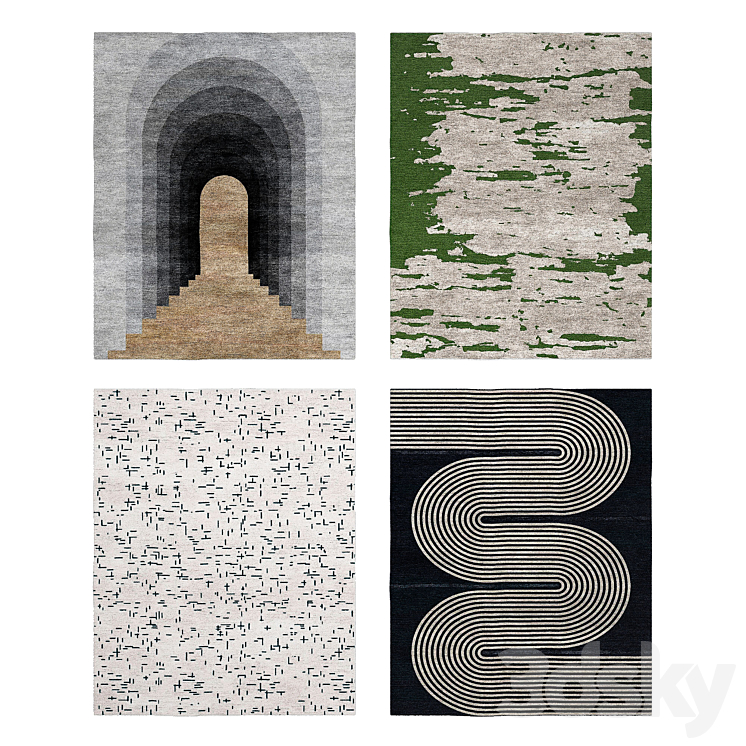 COUTIER - Carpets - 3D model