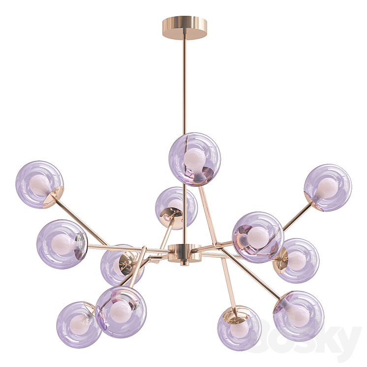 Bullae - Pendant light - 3D model