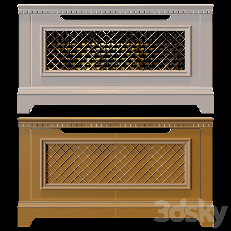 Decorative radiator shield - Miscellaneous - 3D model