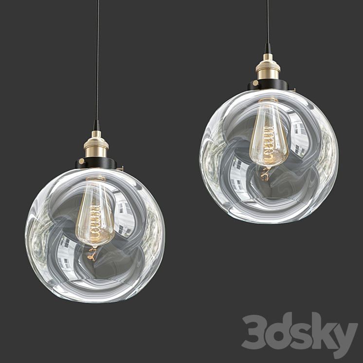 Bule - Pendant light - 3D model