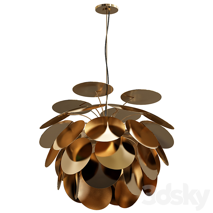 Vb Discoco Gold - Pendant light - 3D model