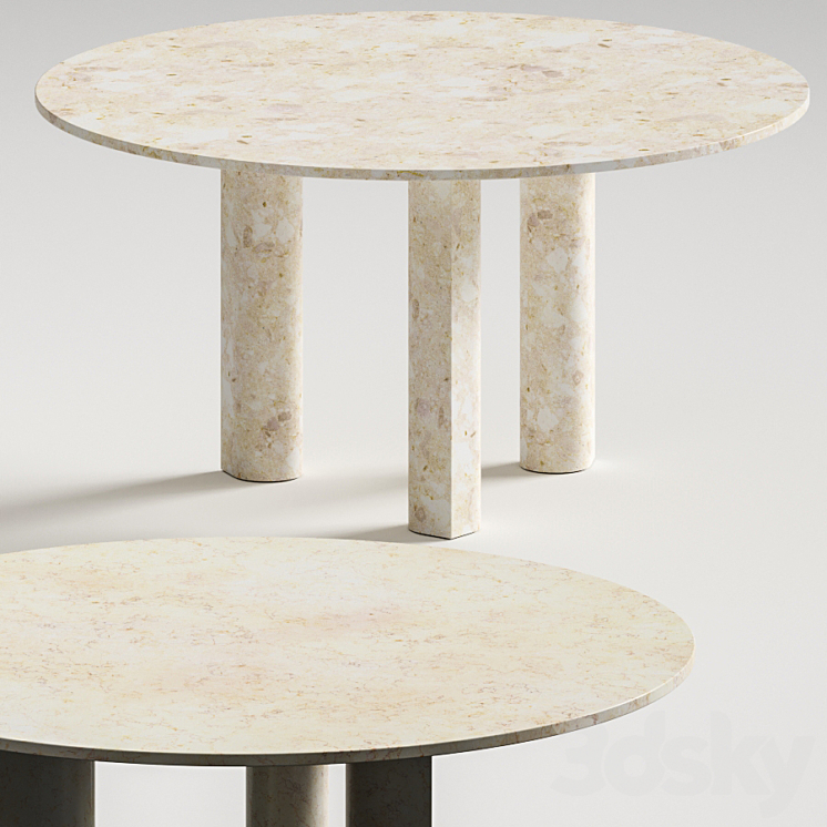 Salvatori Love Me, Love Me Not - Table - 3D model