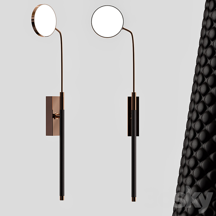 spoon - Wall light - 3D model