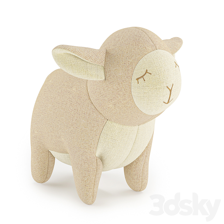 Interior toy Sheep - Toy - 3D model