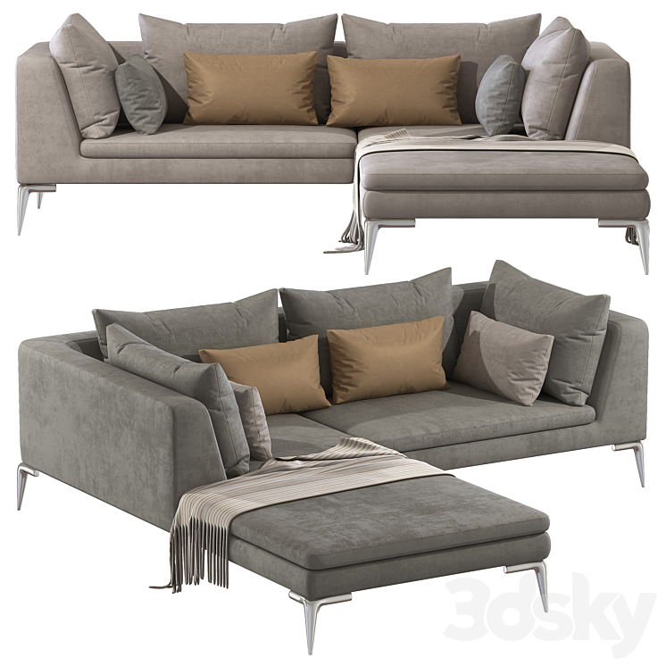 Charles Large | Sofa 3 - Sofa - 3D model