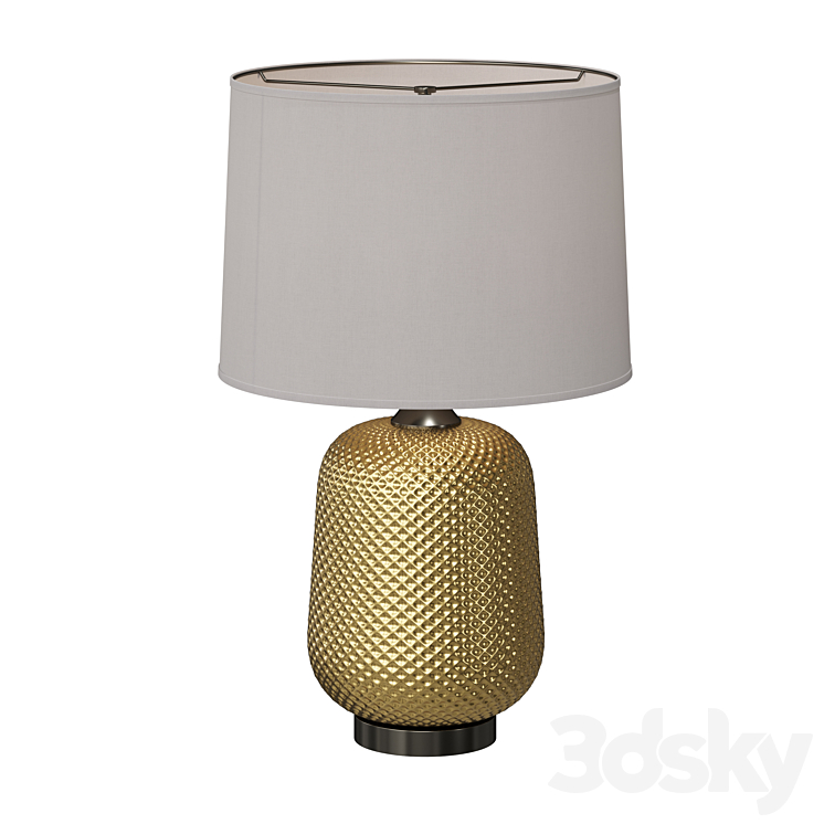 Indian table lamp - Table lamp - 3D model