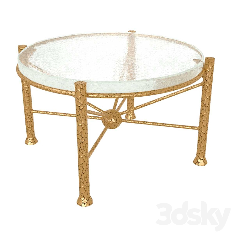 Cox London rig table glass top - Table - 3D model