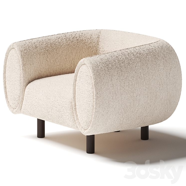 Rexite Tobi Armchair - Arm chair - 3D model