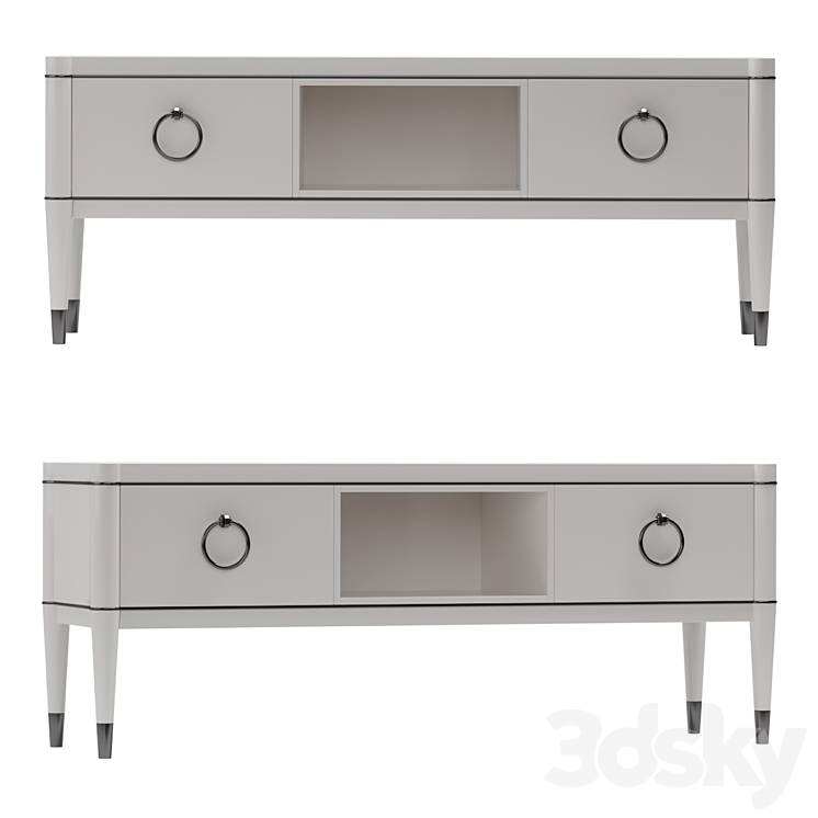 Curbstone Ambra mobiletto tv - Sideboard & Chest of drawer - 3D model